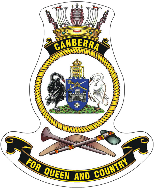 HMAS Canberra (II) FFG02 – Retro Navy Outfitters